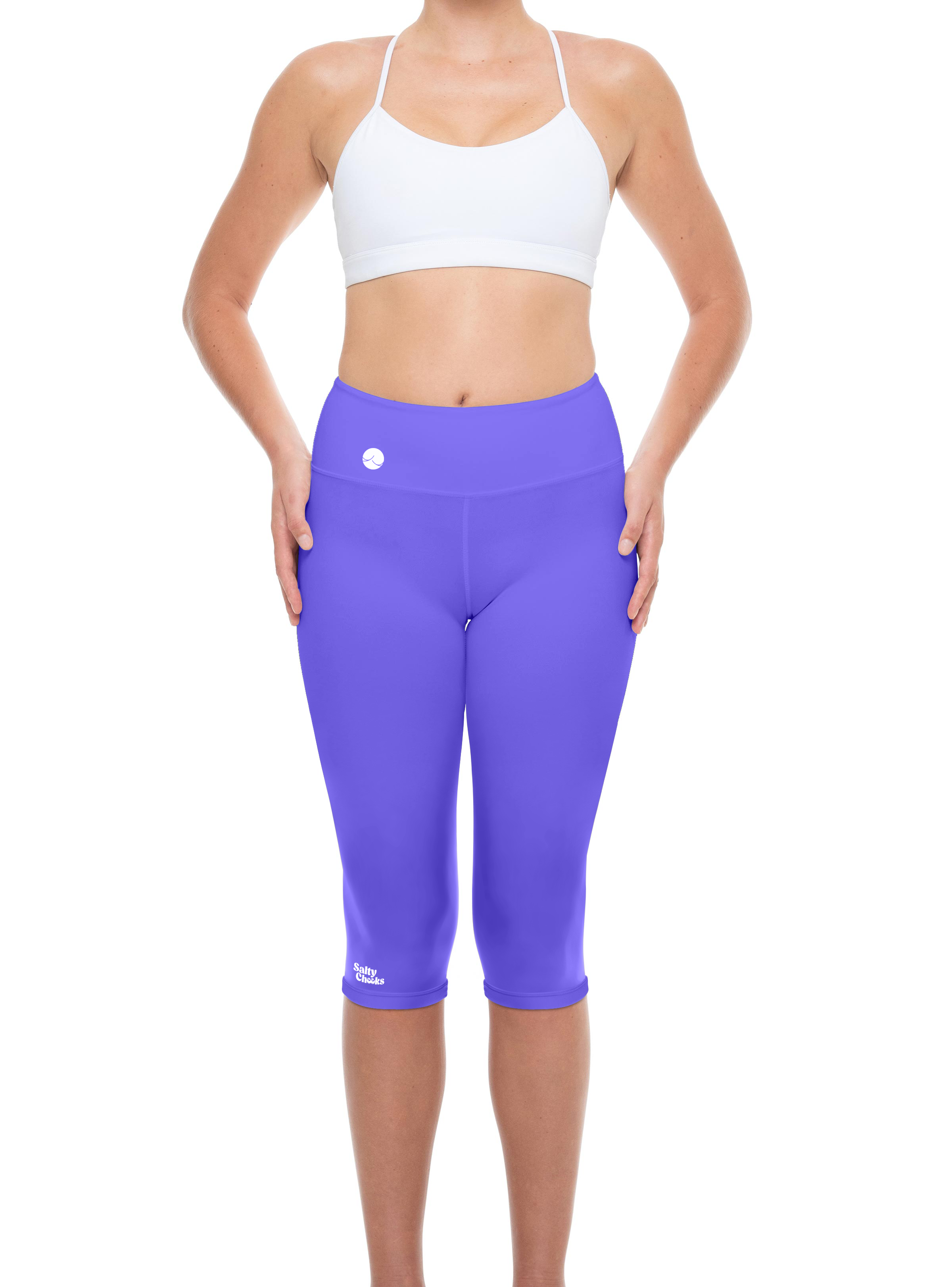 Women's Violet Paddle Capri (Incl. Seat Pad) – Salty Cheeks