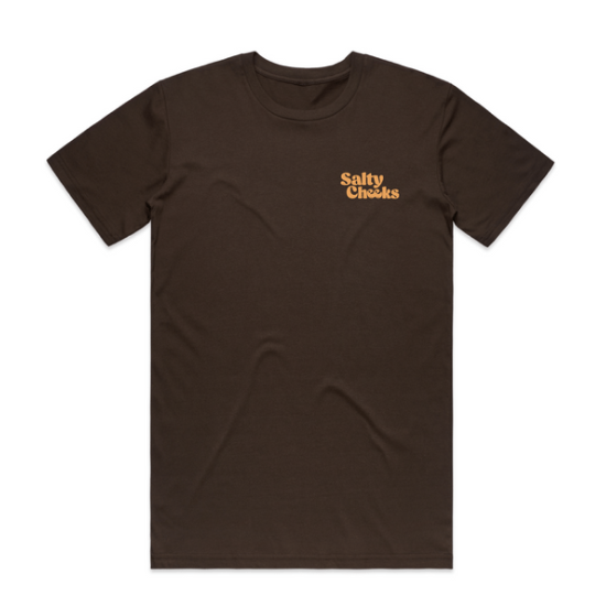 Men's Chocolate Brown T-Shirt – Salty Cheeks